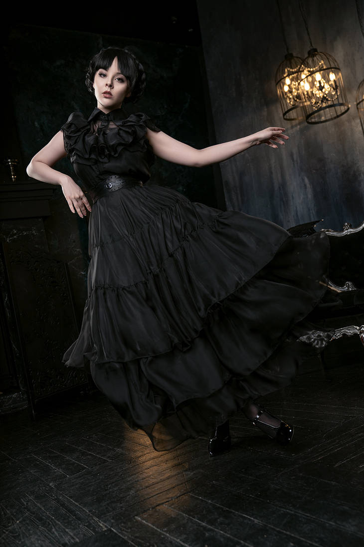 Wednesday Addams cosplay by Disharmonica on DeviantArt
