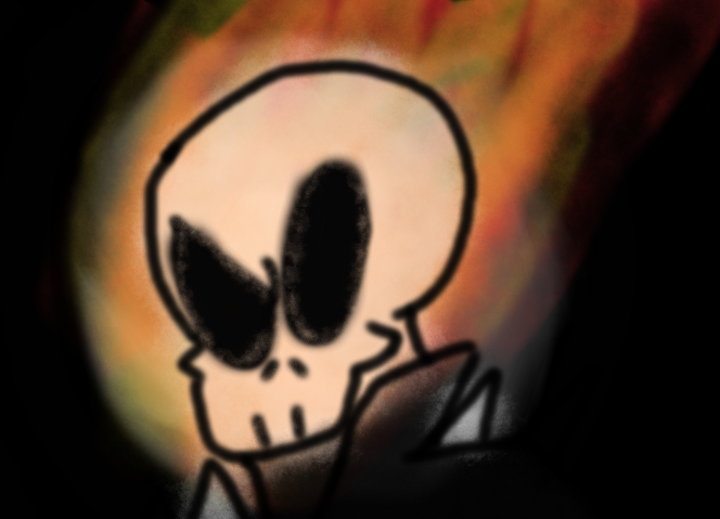 Ghost Rider Chibi by silverfangirl14 on DeviantArt