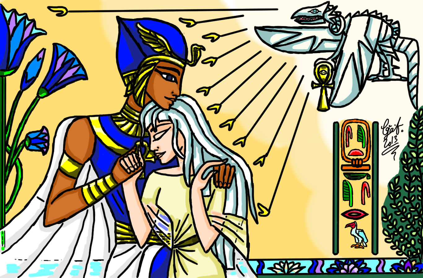 Together, Reunited in Heaven by AlexandraAlex on DeviantArt