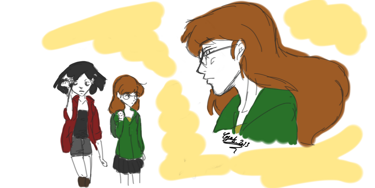 anime Daria sketch by AlexandraAlex on DeviantArt