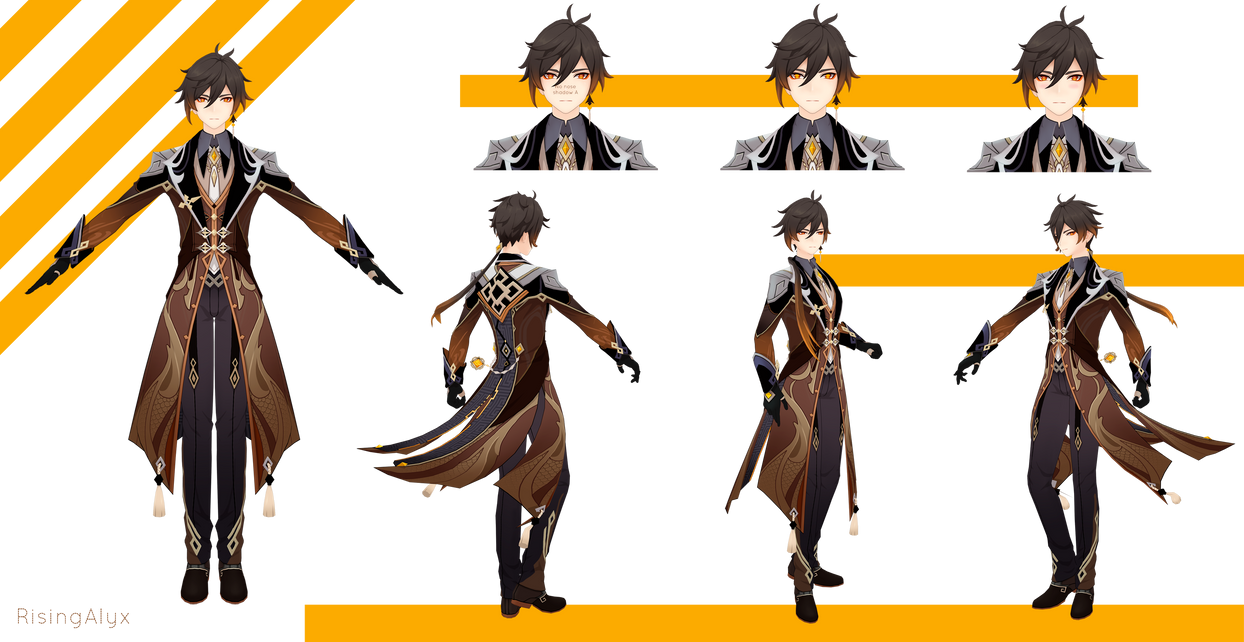 Genshin Impact - Zhong Li by Psalm-Alyx-Roll on DeviantArt