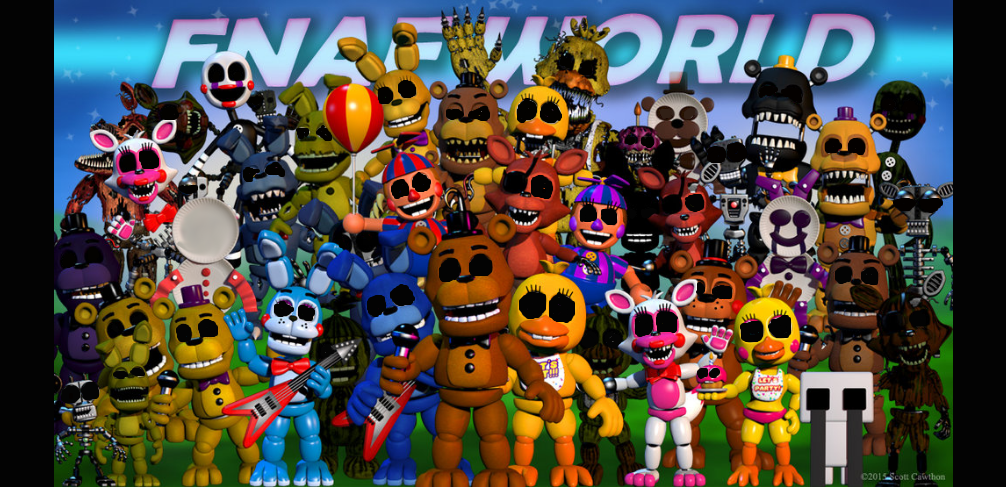 Fnaf World Unseen by Fnaf0steven0universe on DeviantArt
