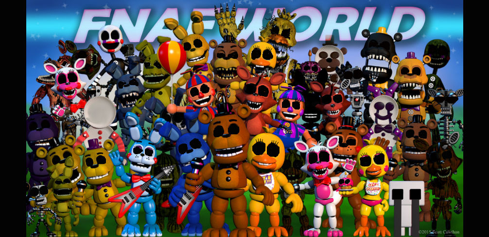 Fnaf World Unseen by Fnaf0steven0universe on DeviantArt
