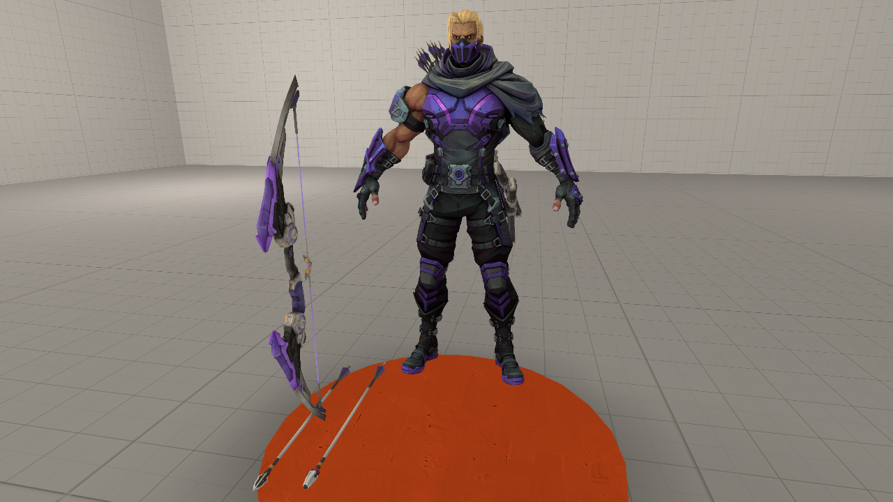 Hawkeye - Marvel Rivals (SFM) Model Download by wo87 on DeviantArt