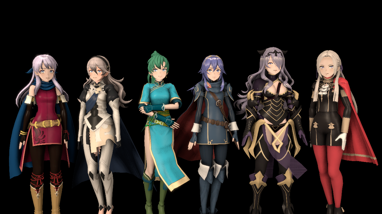 FE Engage female characters pack - (SFM) - DL by wo87 on DeviantArt