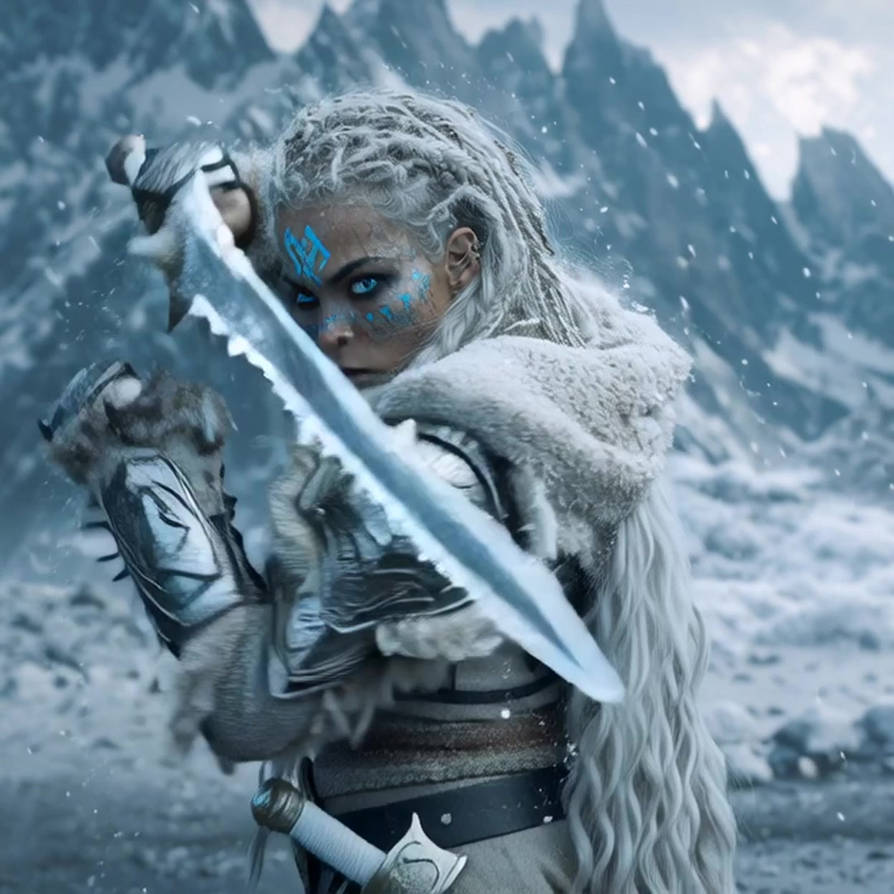 Northern warrior-2 by MariaMoonArt on DeviantArt