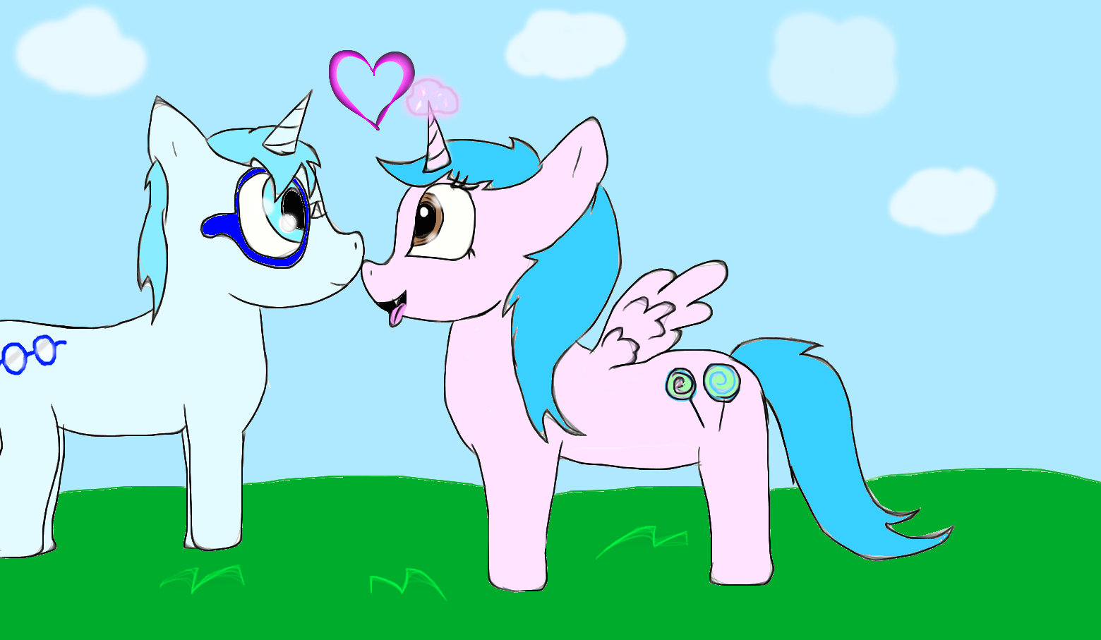 MLP Sniffles and Minty by Minty-W0lf on DeviantArt