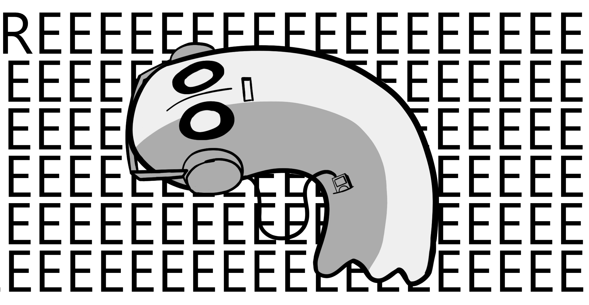 Napstablook wallpaper by liokazar on DeviantArt