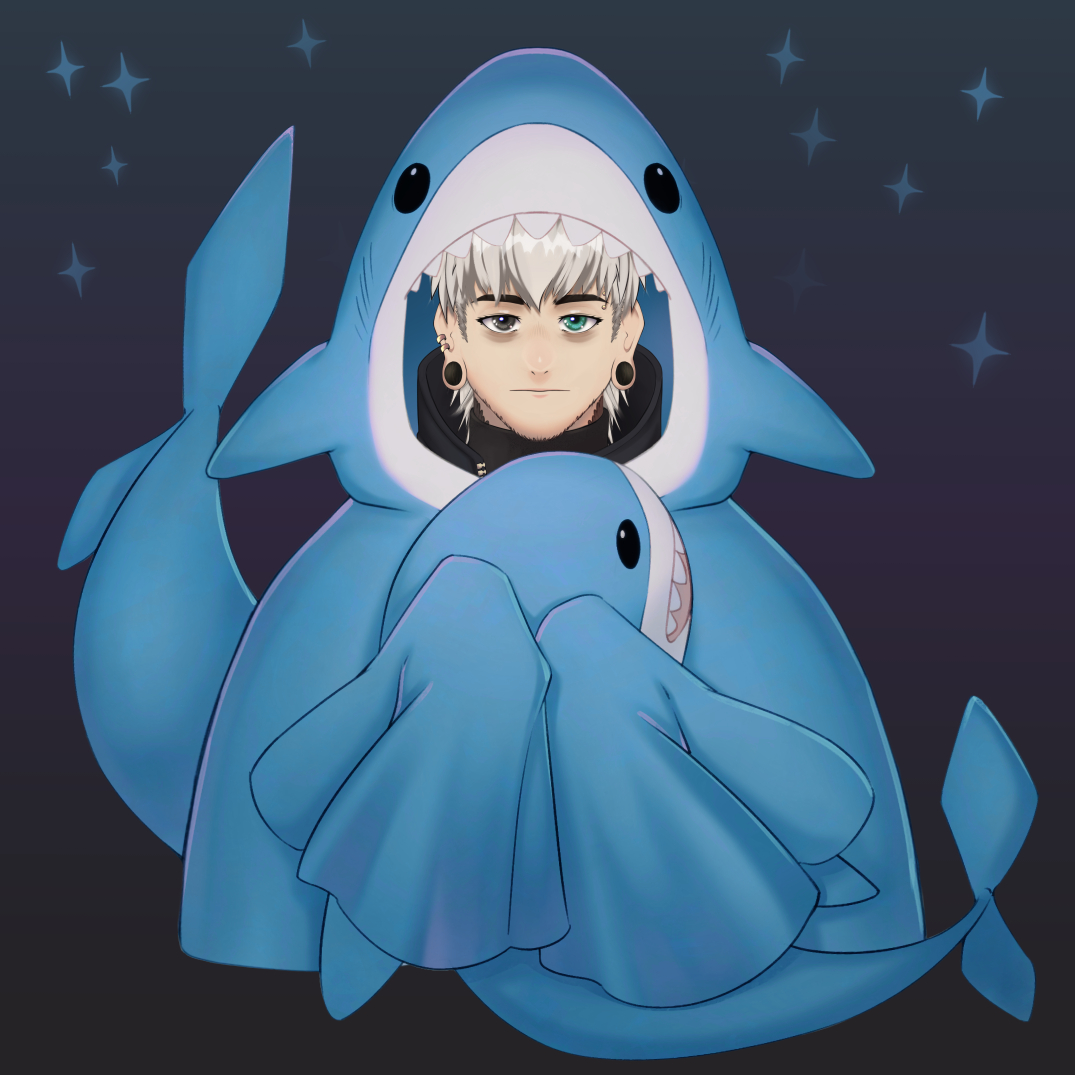 [F2U] Shark blanket asset by oshikidzu on DeviantArt