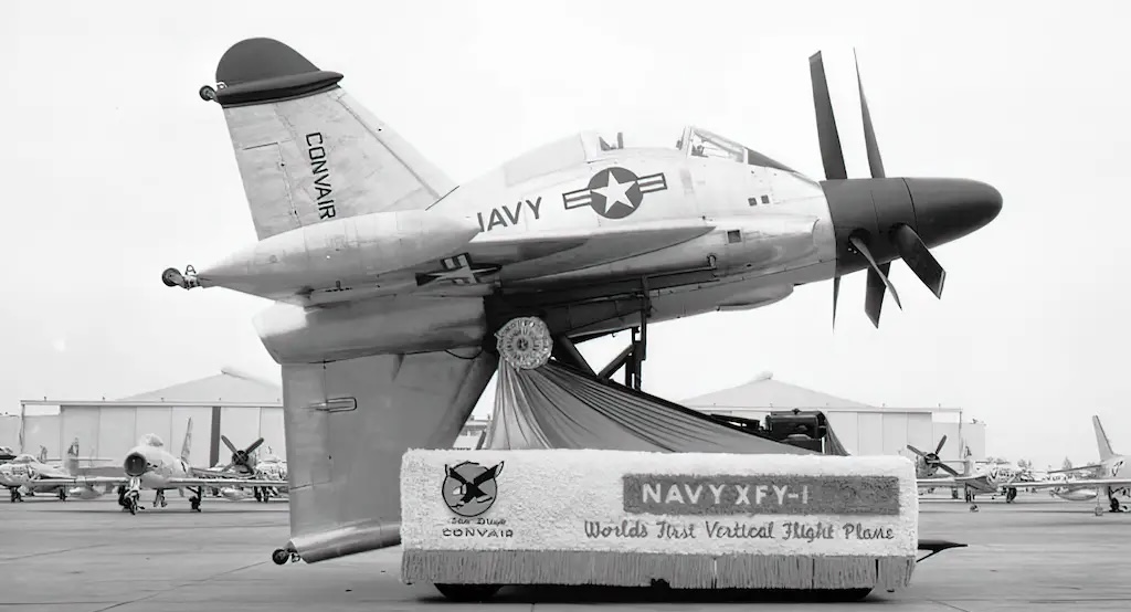 Convair XFY Pogo by AircraftFan32849 on DeviantArt