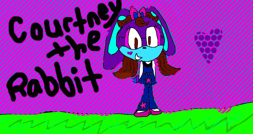 My bff/cousin: Courtney the Rabbit! by PrincesLydiaheTiger on DeviantArt