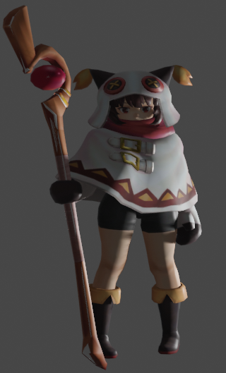 (GLB)-Megumin Konosuba Costume by artsyyy879 on DeviantArt