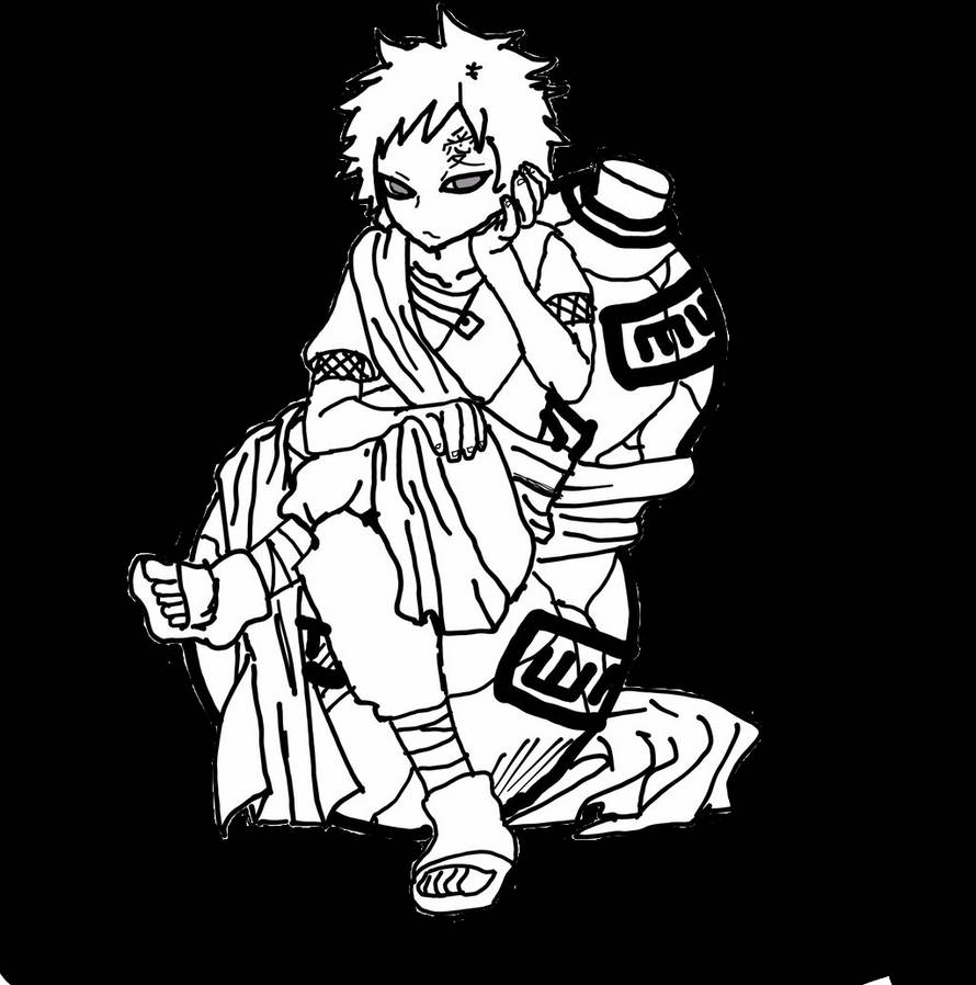 Naruto, Gaara by starwander2000 on DeviantArt