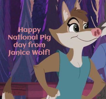 National Pig day Janice Wolf special by Sammy6858 on DeviantArt