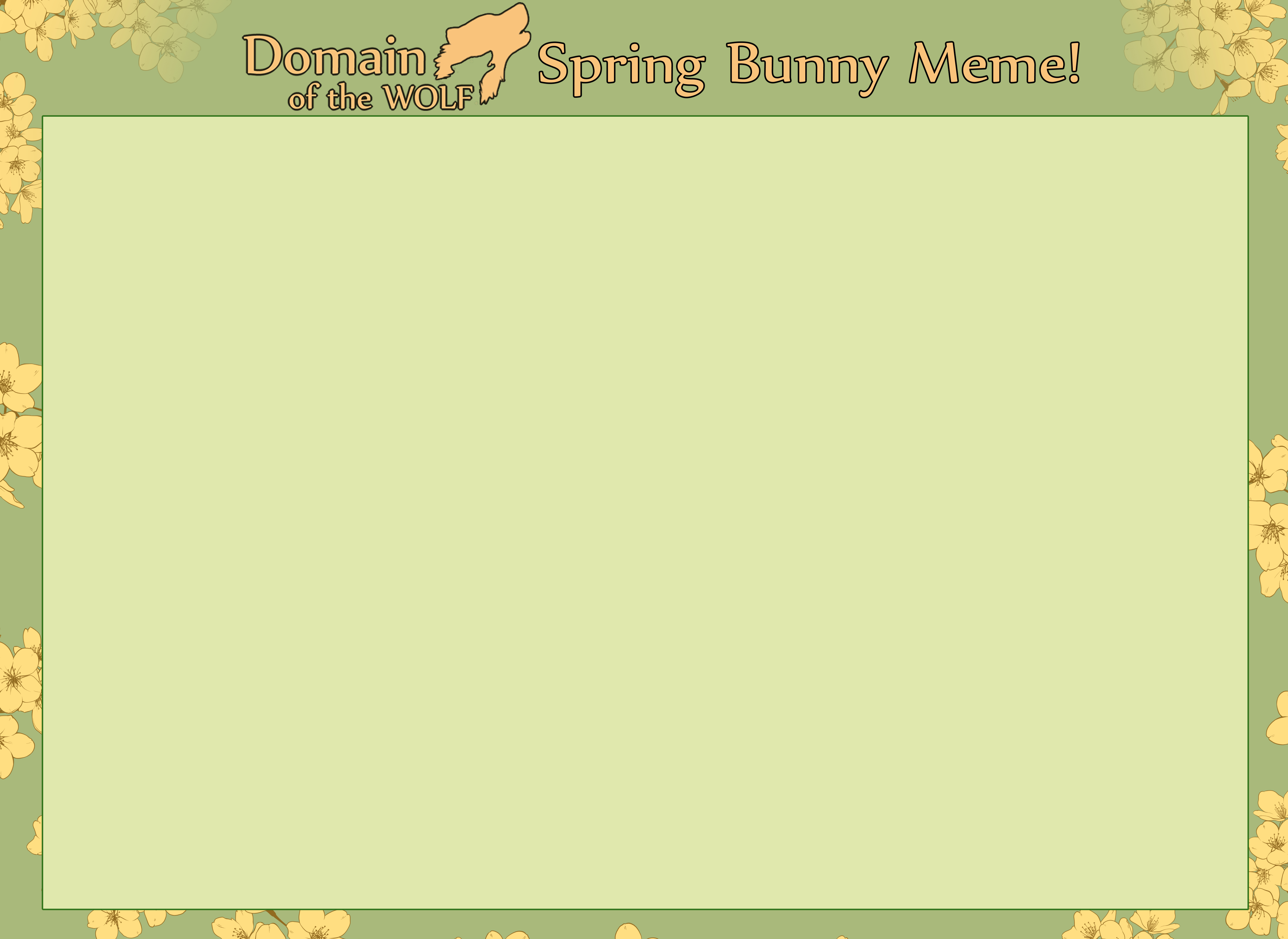 Spring Bunny Meme by DotWAdmin on DeviantArt