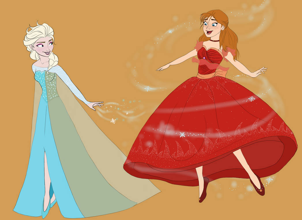 Dress for Anna by Uru1 on DeviantArt