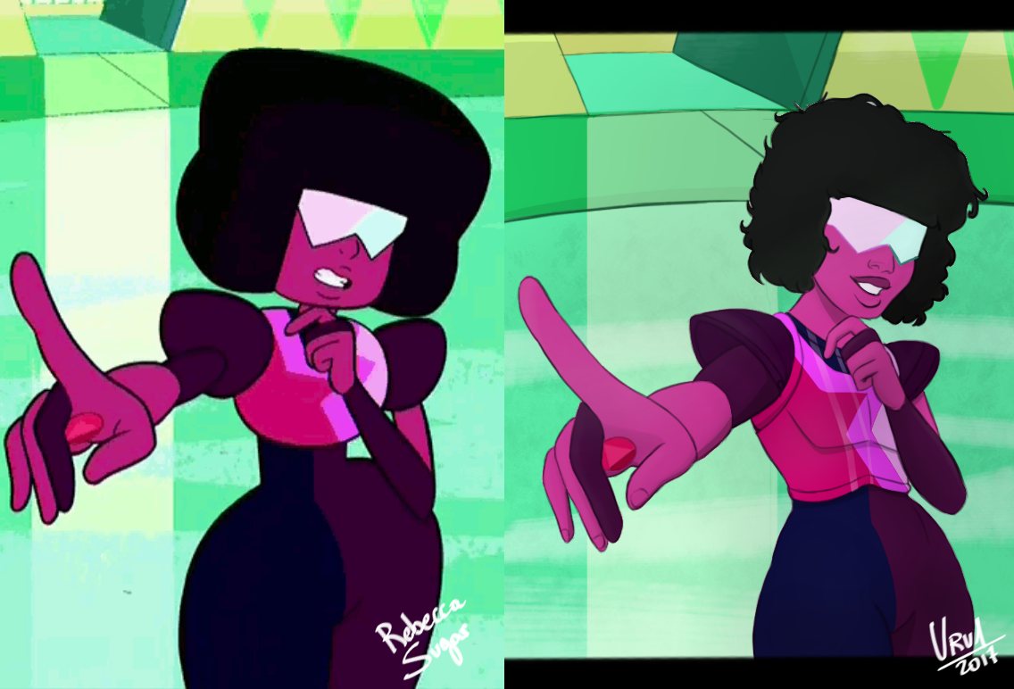 Garnet Redraw by Uru1 on DeviantArt