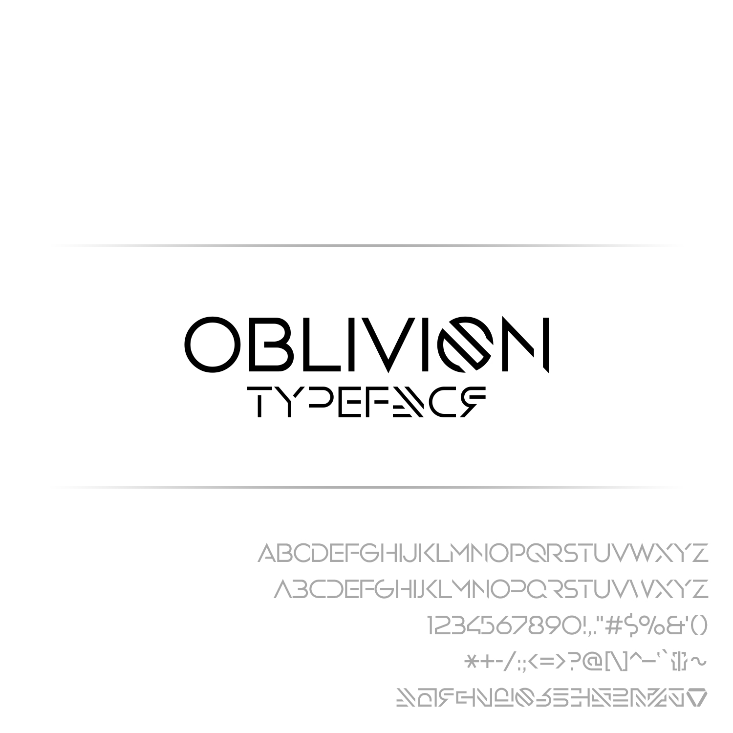 AF Oblivia (Oblivion movie font) by arcanafoundry on DeviantArt