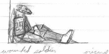 wounded soldier by Zkythen on DeviantArt