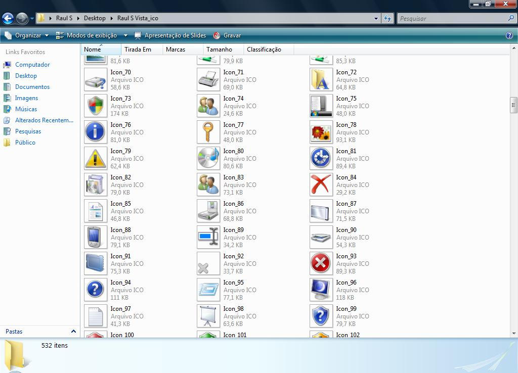 532 Vista Icons ico format by RaulWindows on DeviantArt