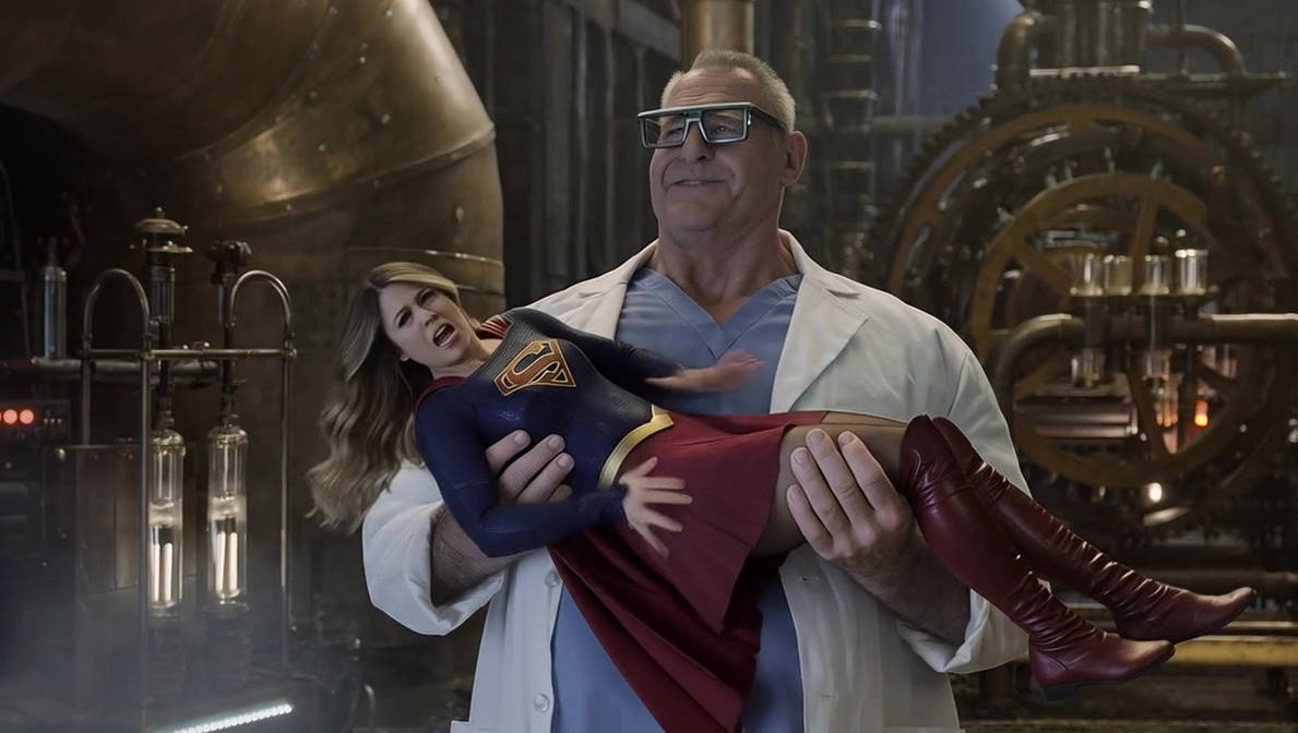 Shrinking Supergirl In The Lab by devilelvis on DeviantArt