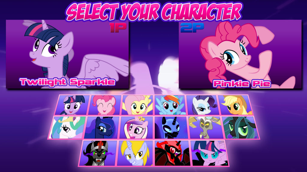 My Little Pony Fighting Game Character Quotes 2 by Count-Author on ...