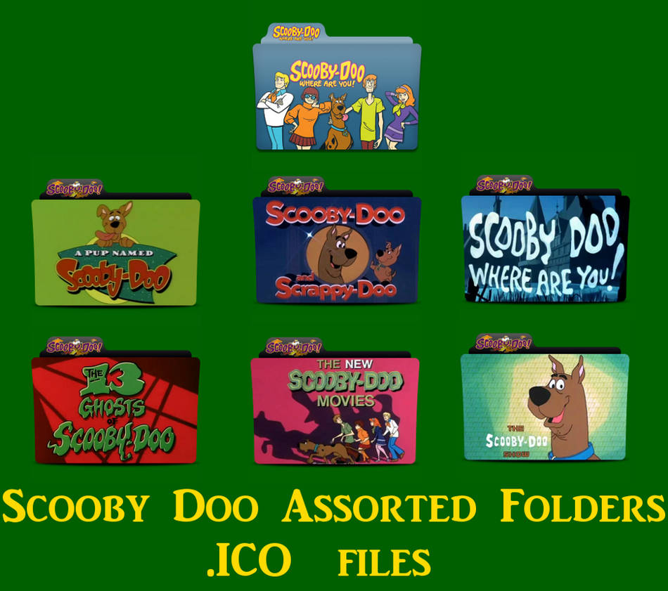 Scooby Doo icons by profgigs on DeviantArt