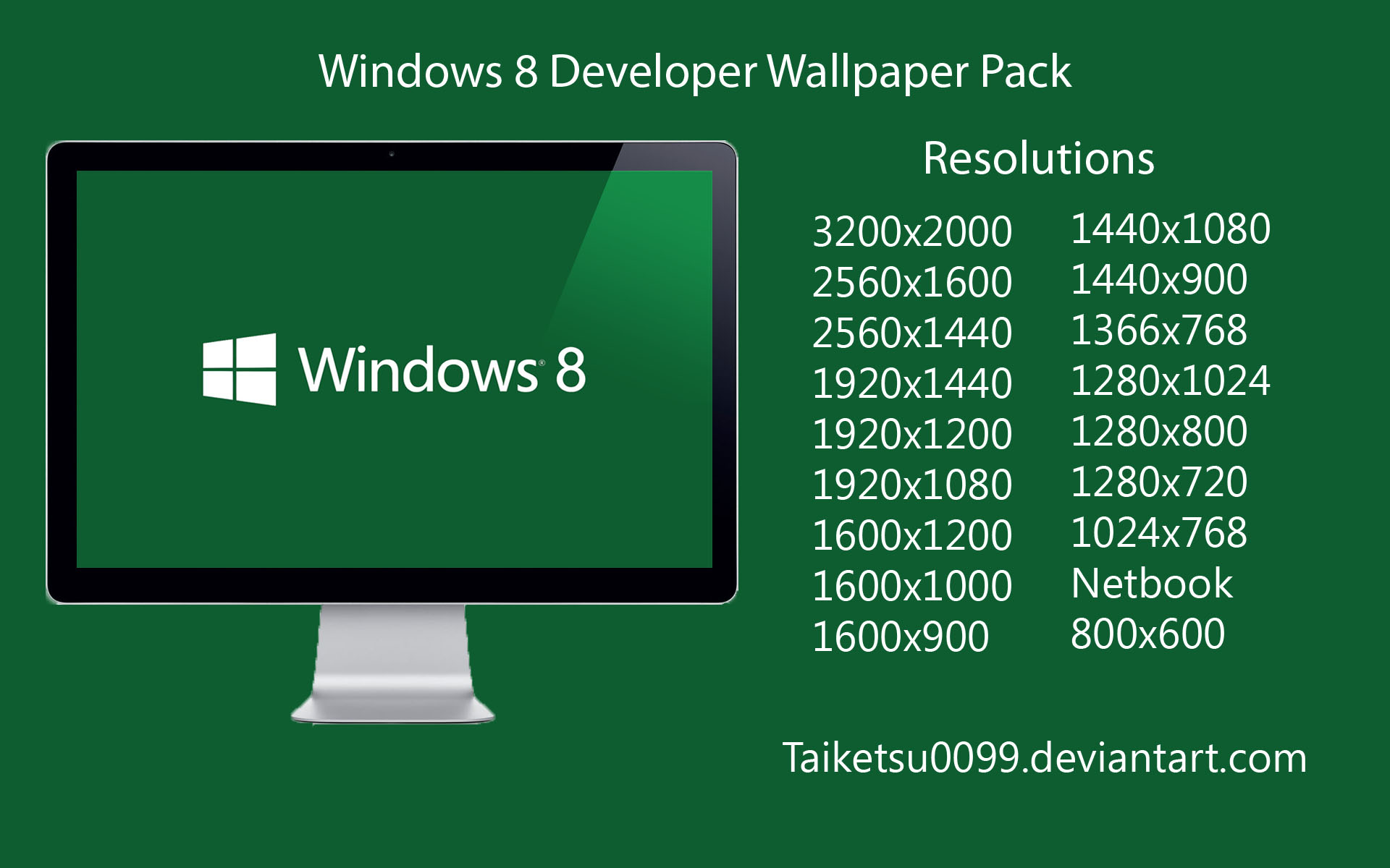 Windows 8 Developer Wallpaper Pack by Taiketsu0099 by Taiketsu0099 on ...