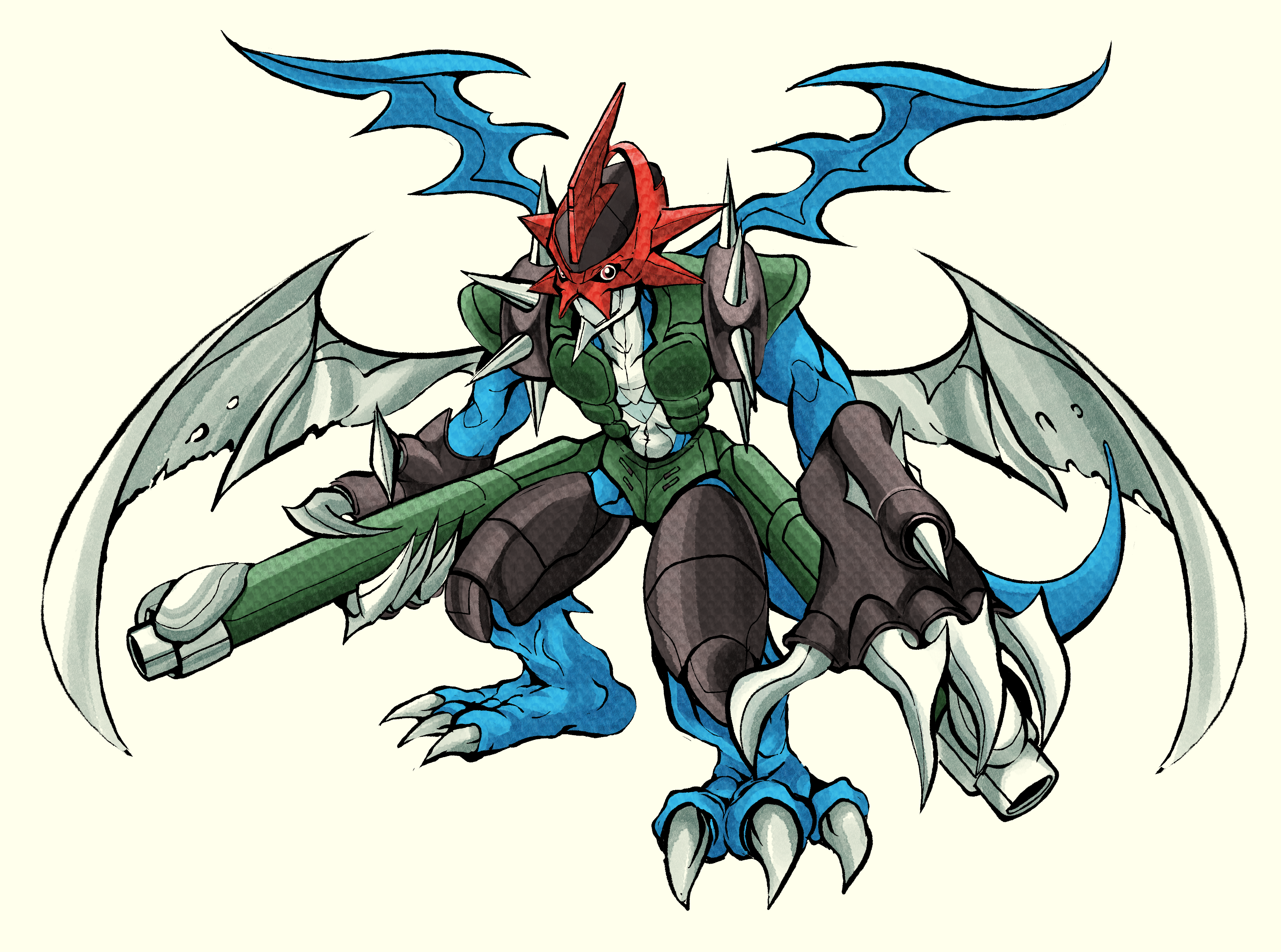 Paildramon by Nanbou030 on DeviantArt
