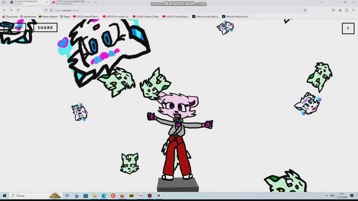 Lulu Caty in Wonder of Wonder Art Style by Pikachupsen on DeviantArt