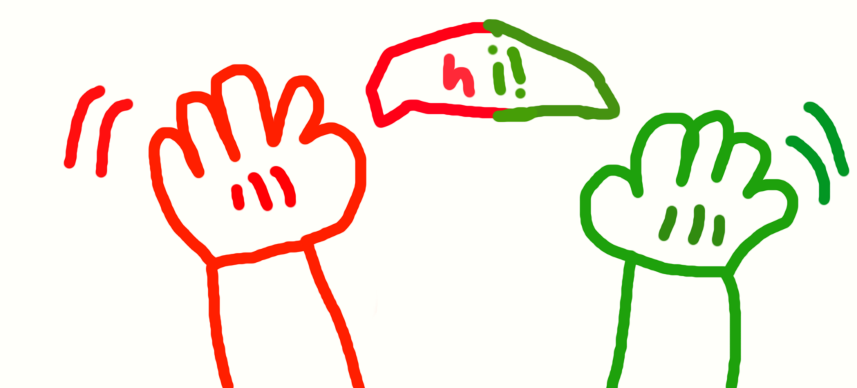 Mario's hand and Luigi's hand waving at you! by Supermariogirl45 on ...