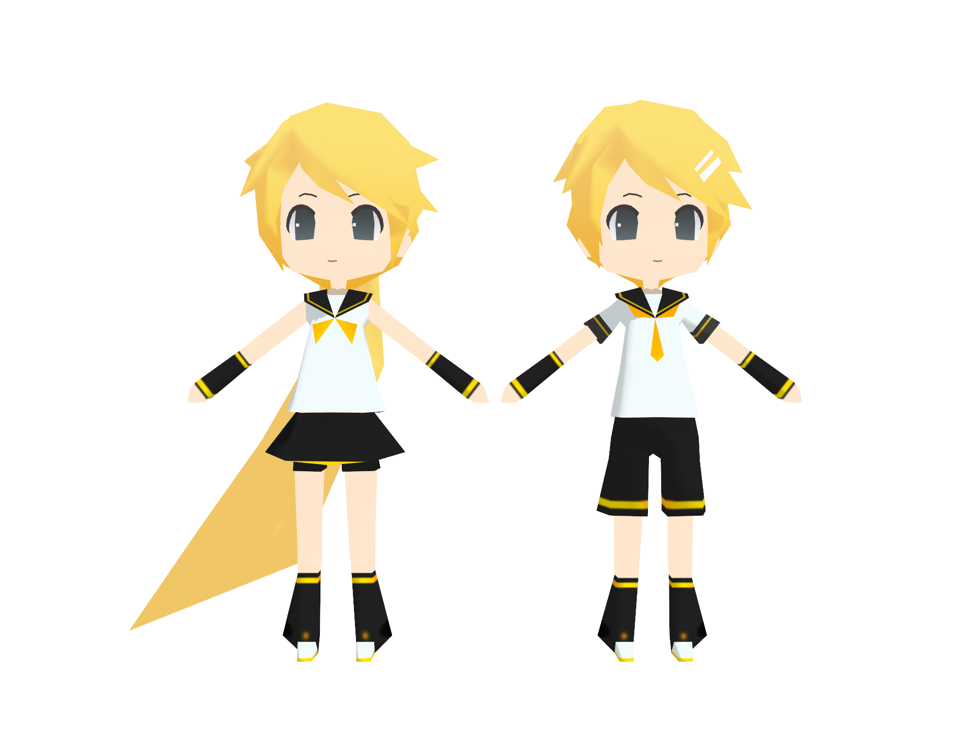 Nano Rinto and Lenka DL by LostAndFoundMMD on DeviantArt