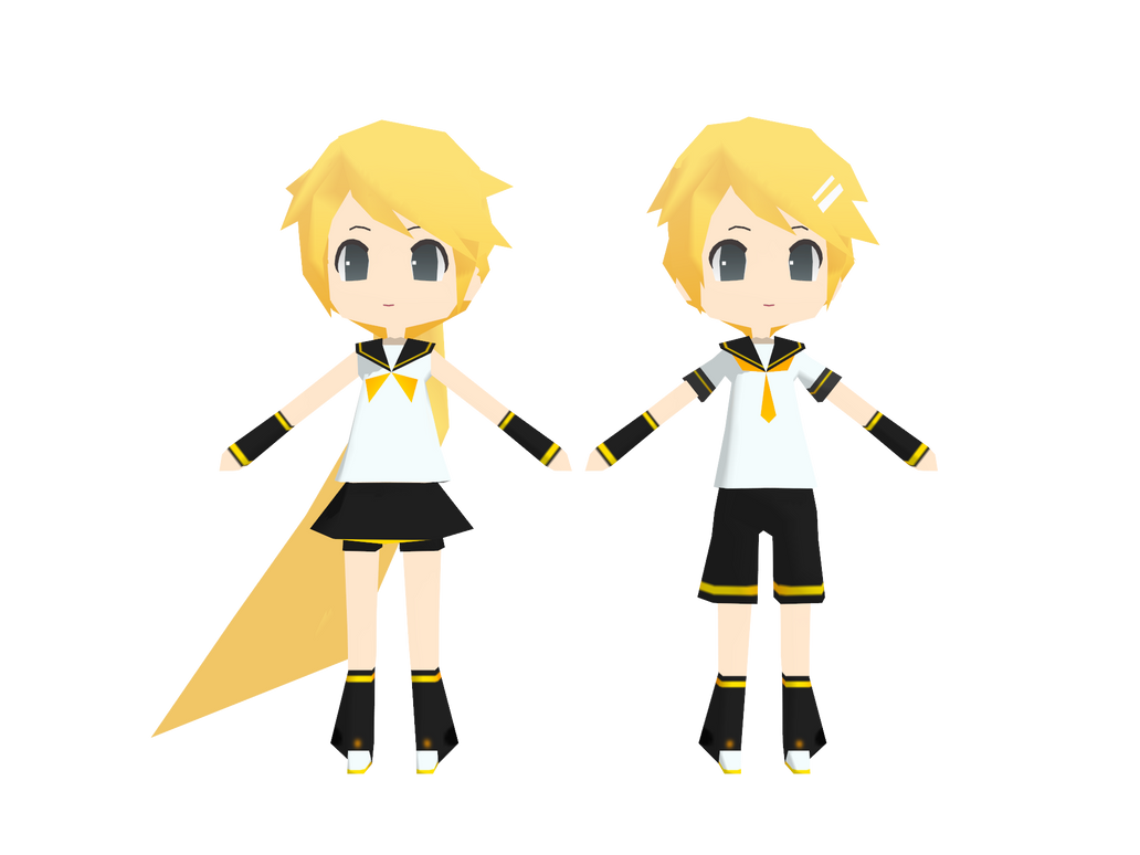 Nano Rinto and Lenka DL by LostAndFoundMMD on DeviantArt