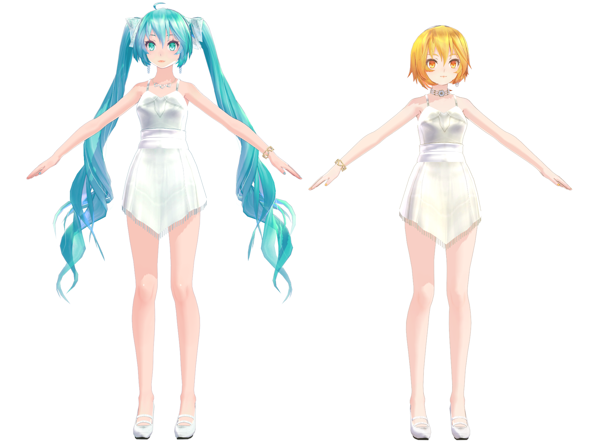 TDA Lion Heart Miku and Neru DL by LostAndFoundMMD on DeviantArt