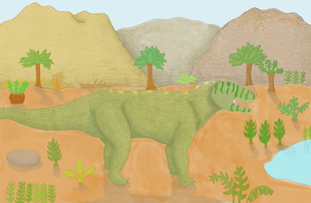 Fasolasuchus Coloured by apexpredator7 on DeviantArt