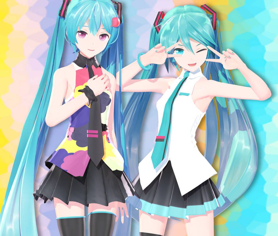 10th Anniversary Miku Set [Discontinued] by maydayfireball on DeviantArt