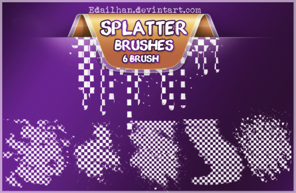 Splatter Brushes by Edailhan on DeviantArt