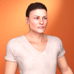 Stylistic M2F TG transformation (back view) by surody on DeviantArt