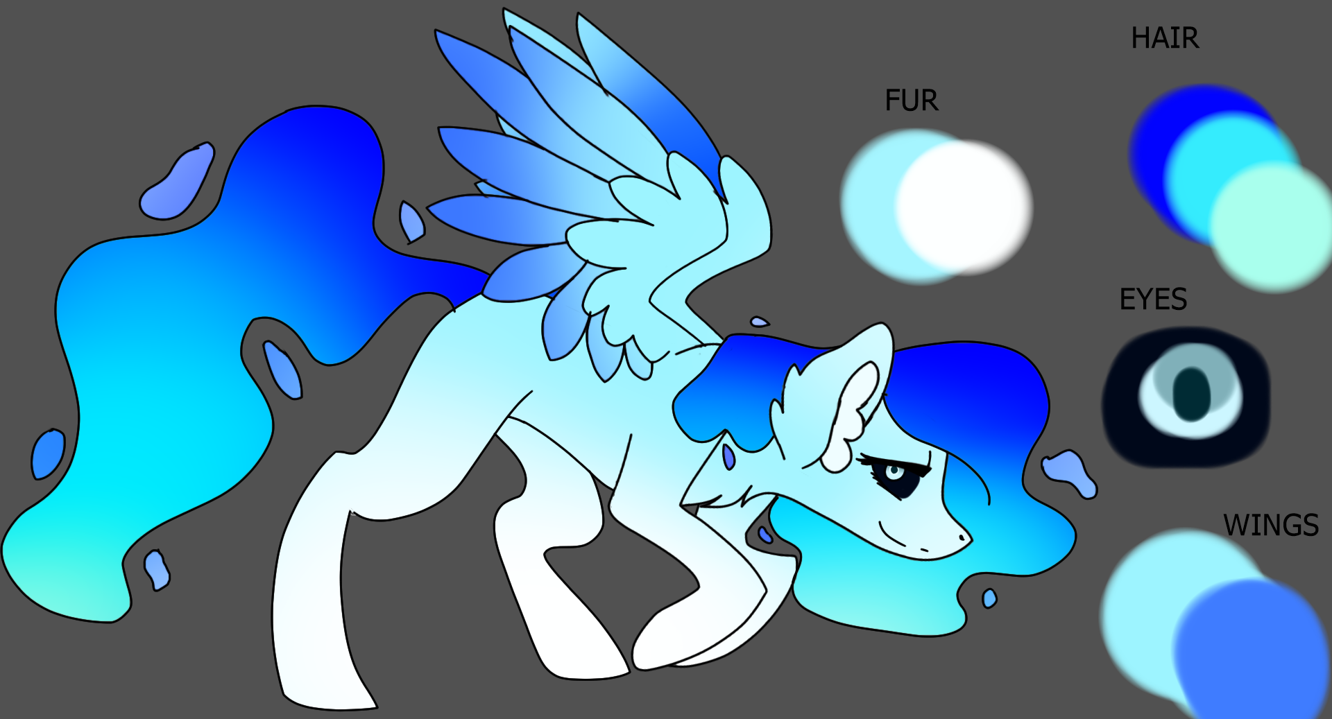 MLP Adoptable Azure CLOSED by femmythefluff on DeviantArt