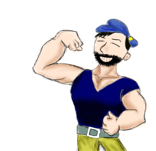 Bluto by highkickfan on DeviantArt