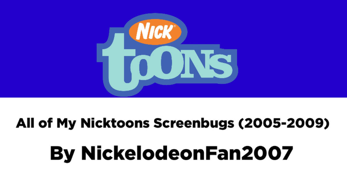 All The Nicktoons Watermarks 2005-2009 (Read Desc) by ...