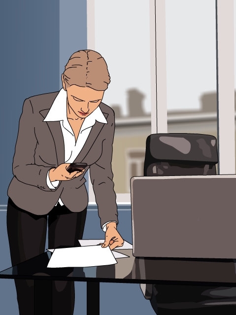 Secretary by 4uyH on DeviantArt