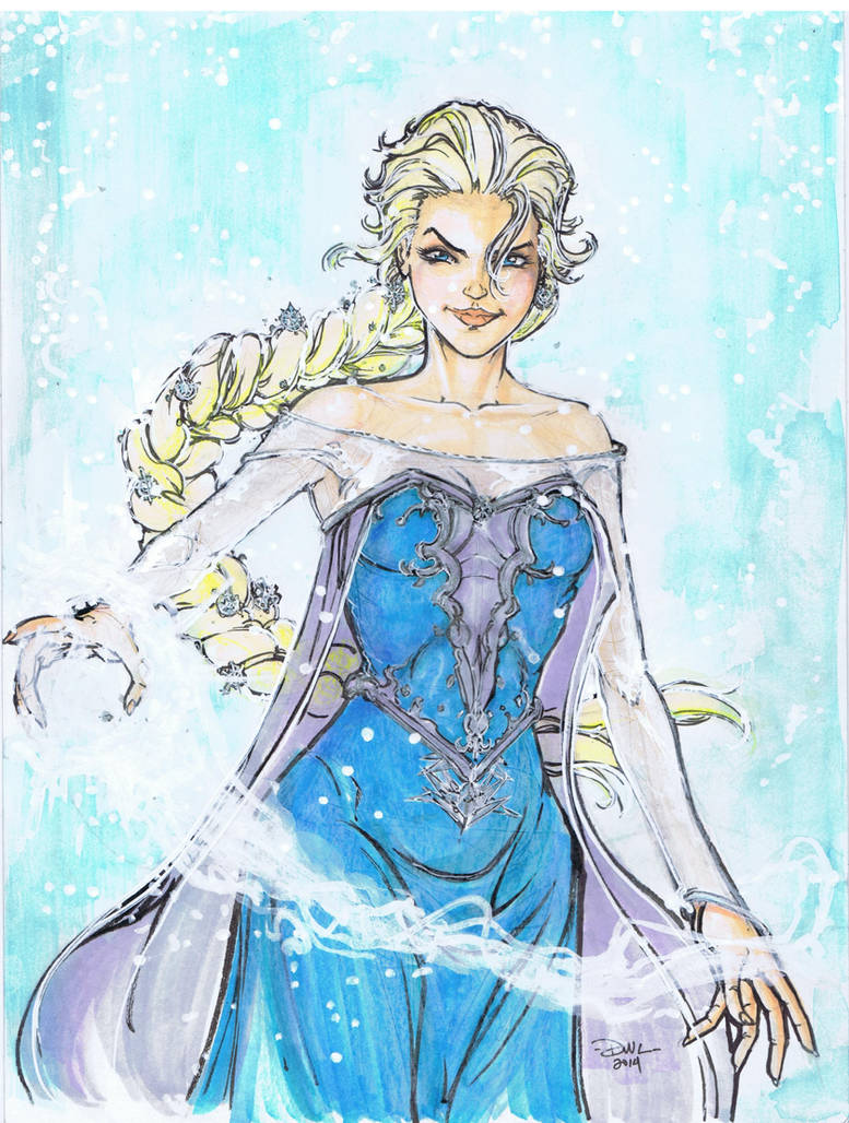 Elsa Commission Colors By Danielleister On Deviantart