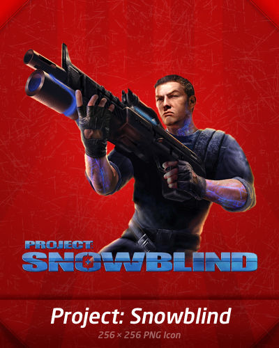 Project: Snowblind Dock Icon by A-Gr on DeviantArt
