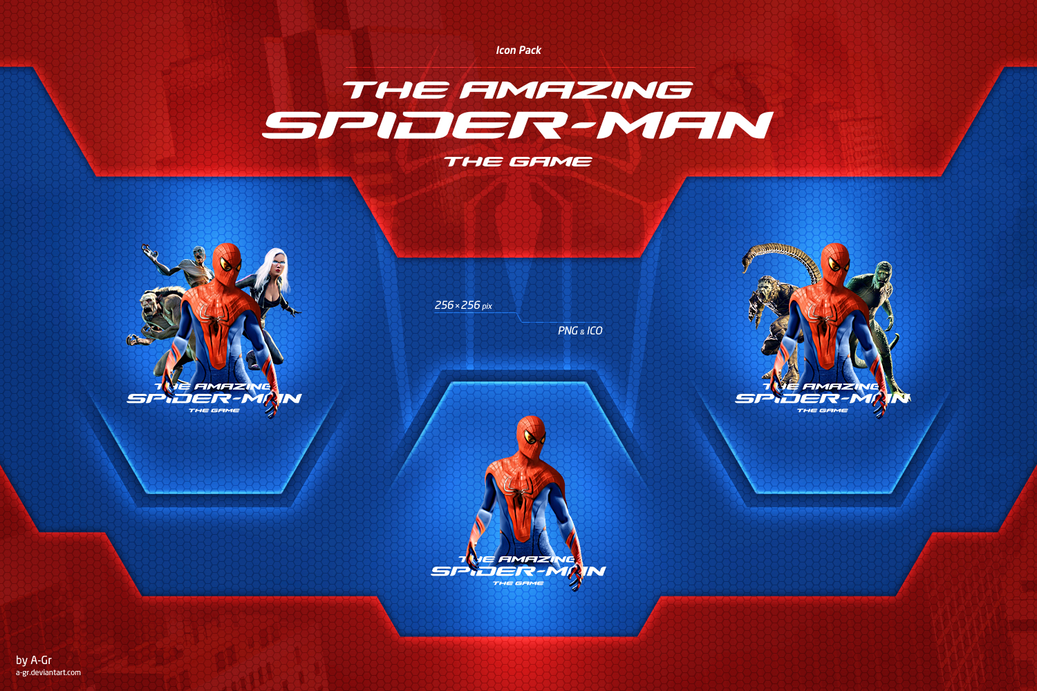 The Amazing Spider-Man Icon Pack by A-Gr on DeviantArt