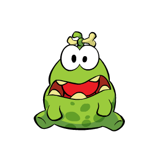 Om Nom Prehistoric Puzzled by Maksim2d on DeviantArt