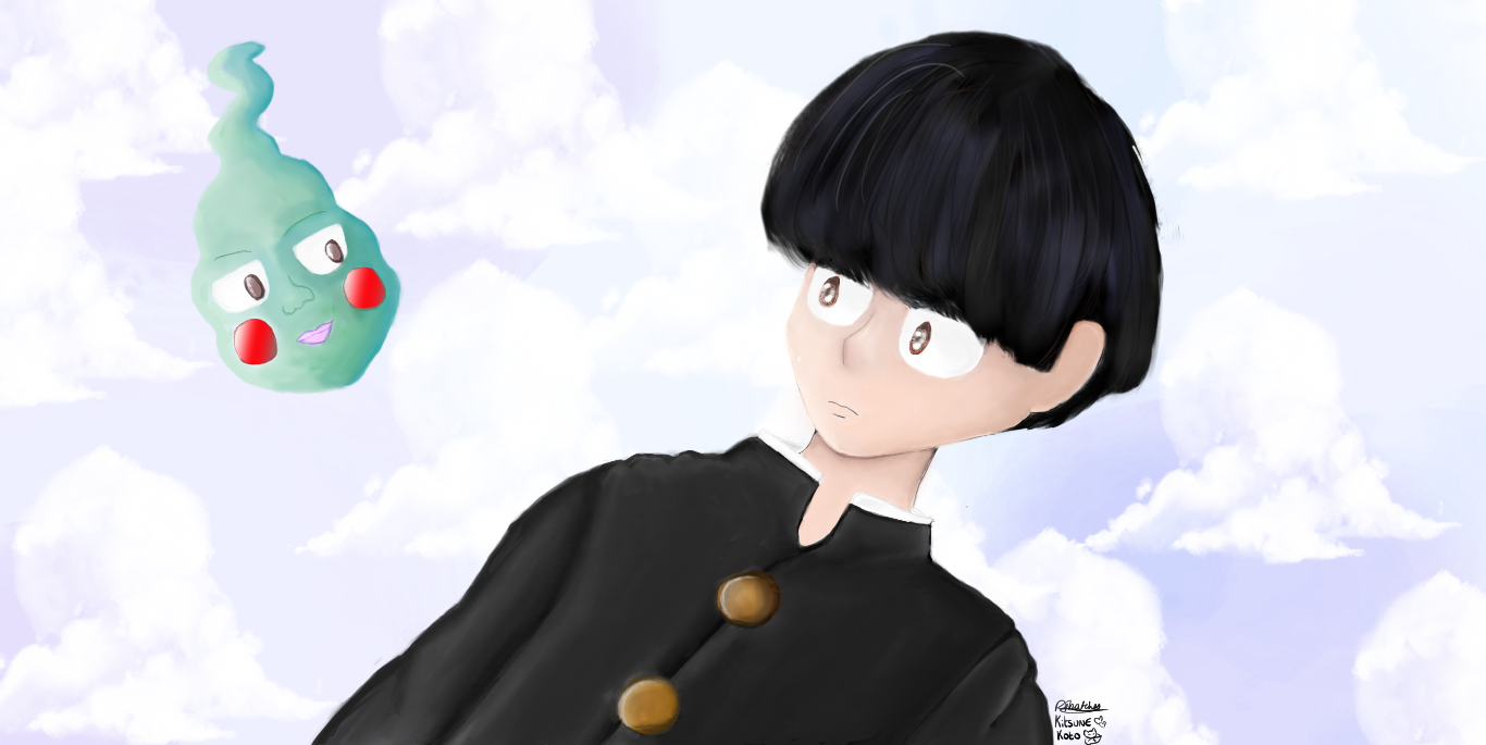 Mob psycho mob and dimple by kitsunekoto on DeviantArt