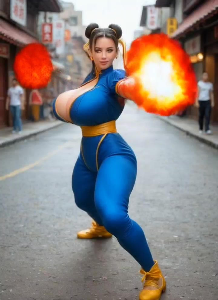 Chun Li fighting stance by SammieWammie2 on DeviantArt