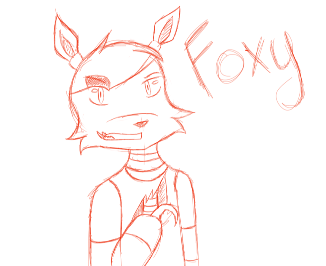 FnaF Foxy Sketch by Epix-Sparky on DeviantArt