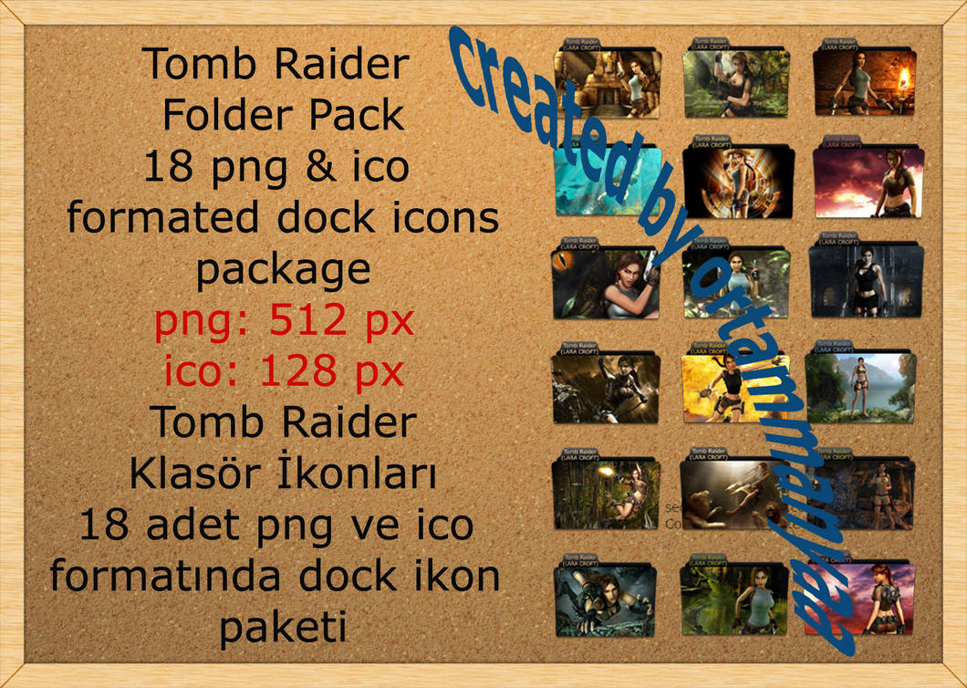 Tomb Raider Folder Pack by ortammanyaa on DeviantArt